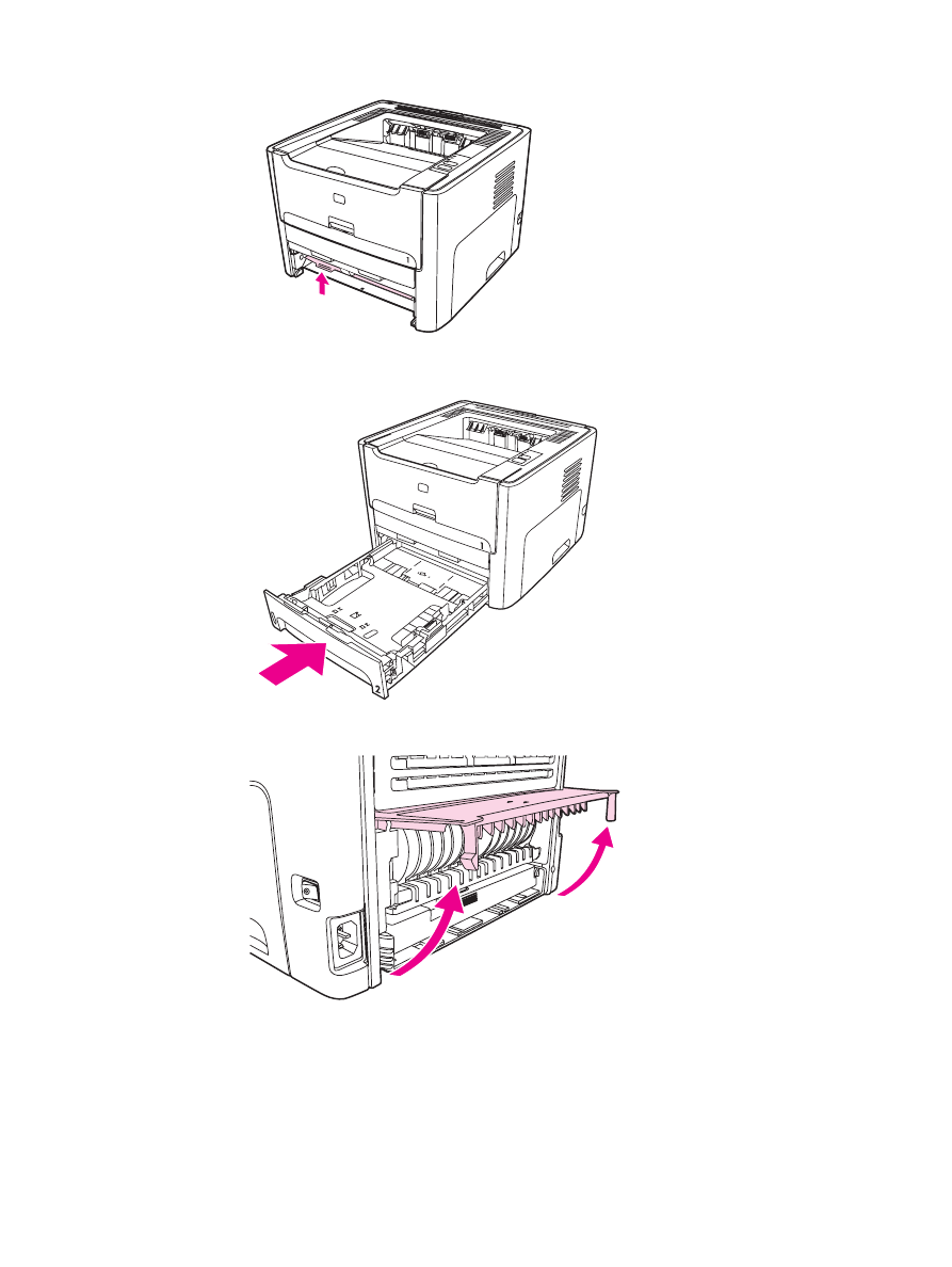 Automatic two-sided printing (duplexing) path - HP LaserJet 1320 ...