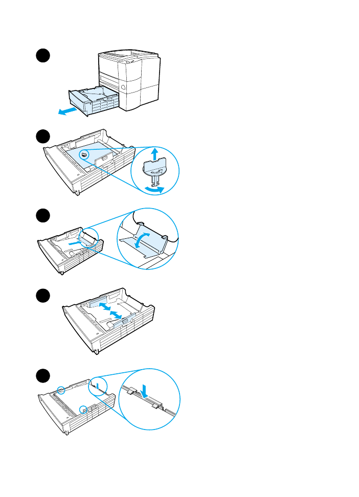 Tray 2 or Optional 250-Sheet Tray 3 - HP LaserJet 2200 Printer series