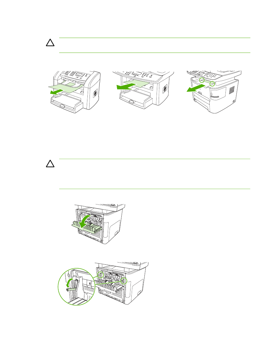출력 용지함 - HP LaserJet 3052 All in One Printer
