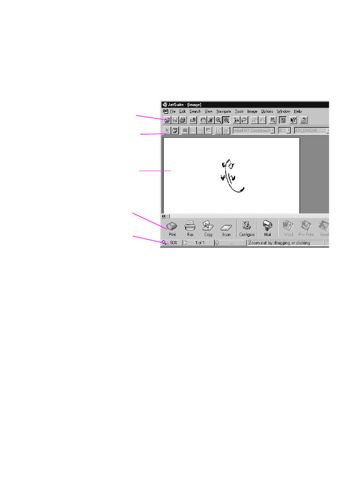 Accessing the JetSuite Pro software - HP LaserJet 3100 All in One ...