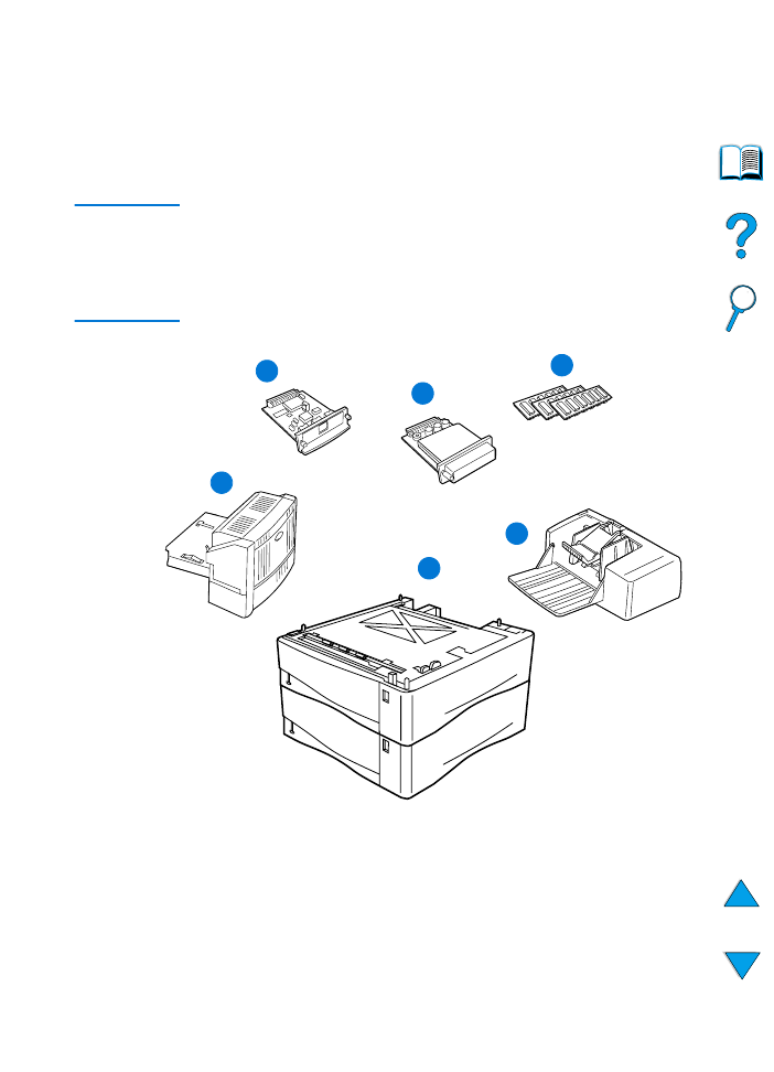 Printer parts and locations - HP LaserJet 4100 Printer series