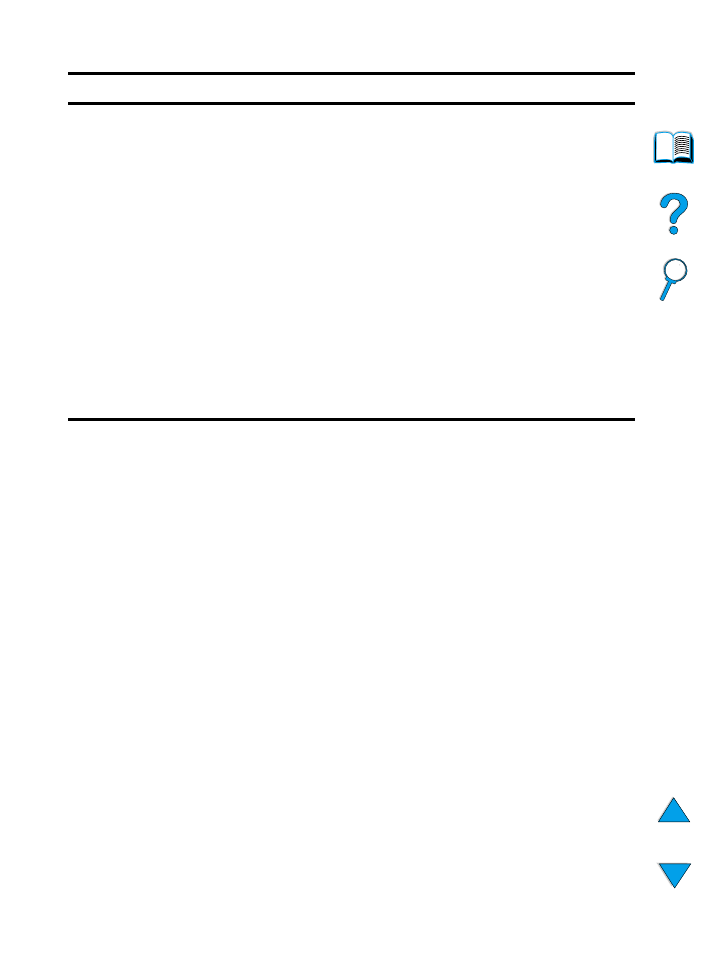 Resets Menu - HP LaserJet 4100 Printer series