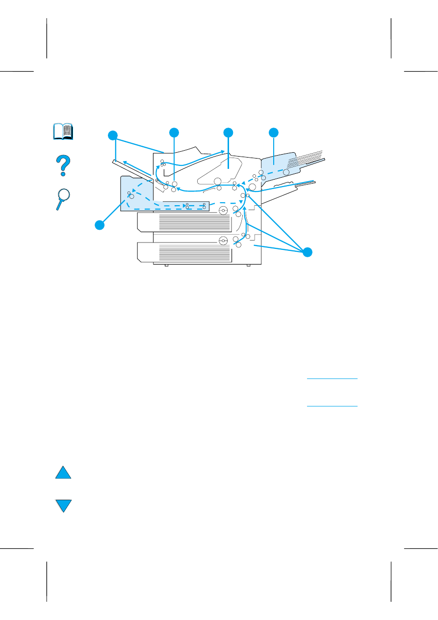 שחרור נייר תקוע - HP LaserJet 4100 Printer series