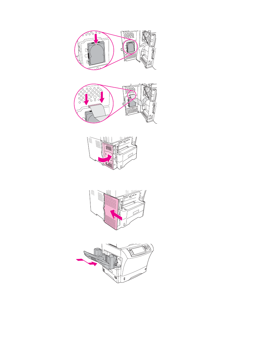 Replacing the hard-disk drive - HP LaserJet 4345 Multifunction Printer ...