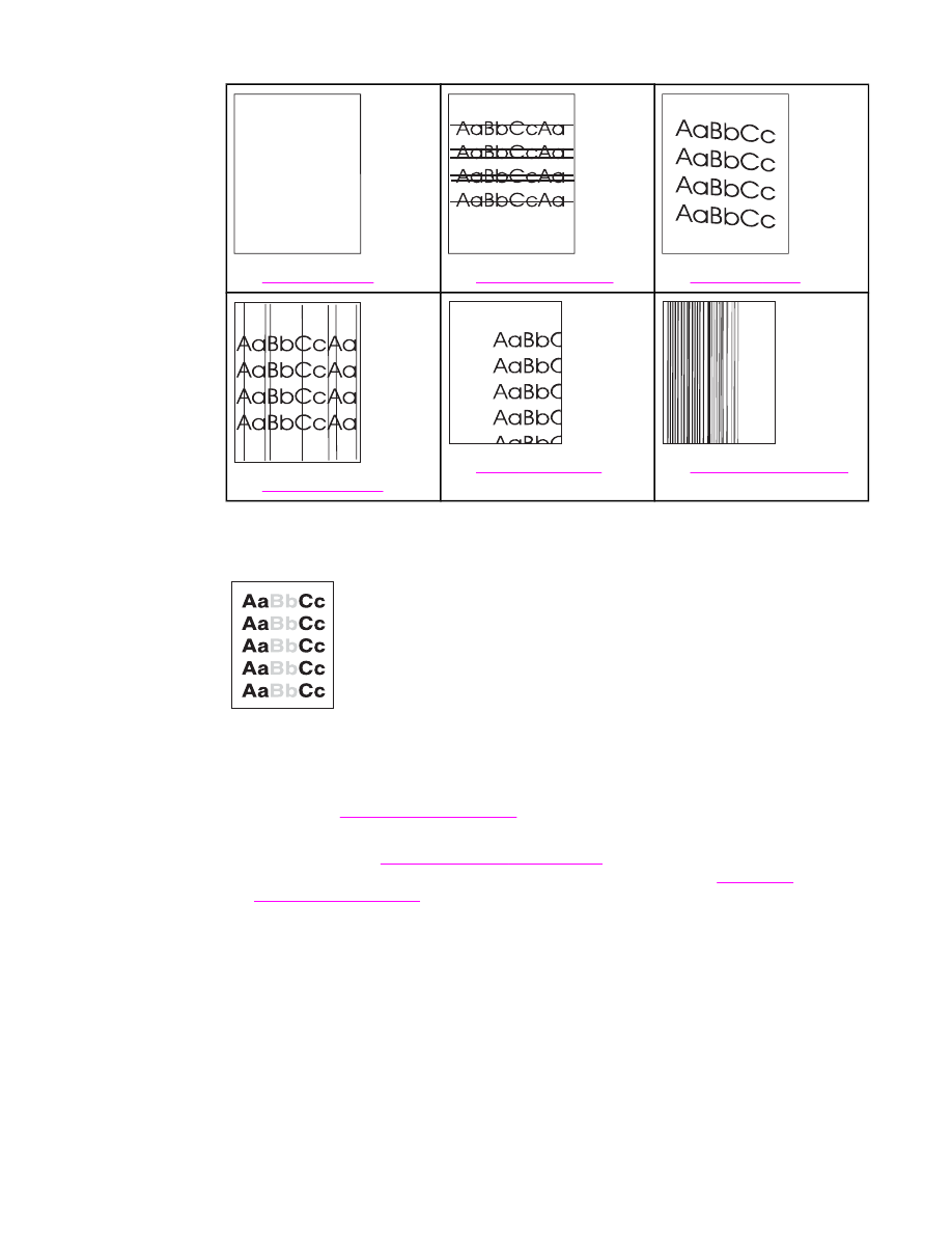 Image defect examples - HP LaserJet 4345 Multifunction Printer series