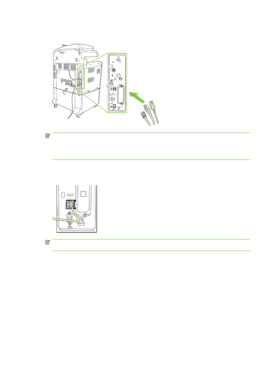 在 HP LaserJet M5025 MFP 和 M5035 MFP 中安装/更换传真附件 - HP LaserJet 4345 ...