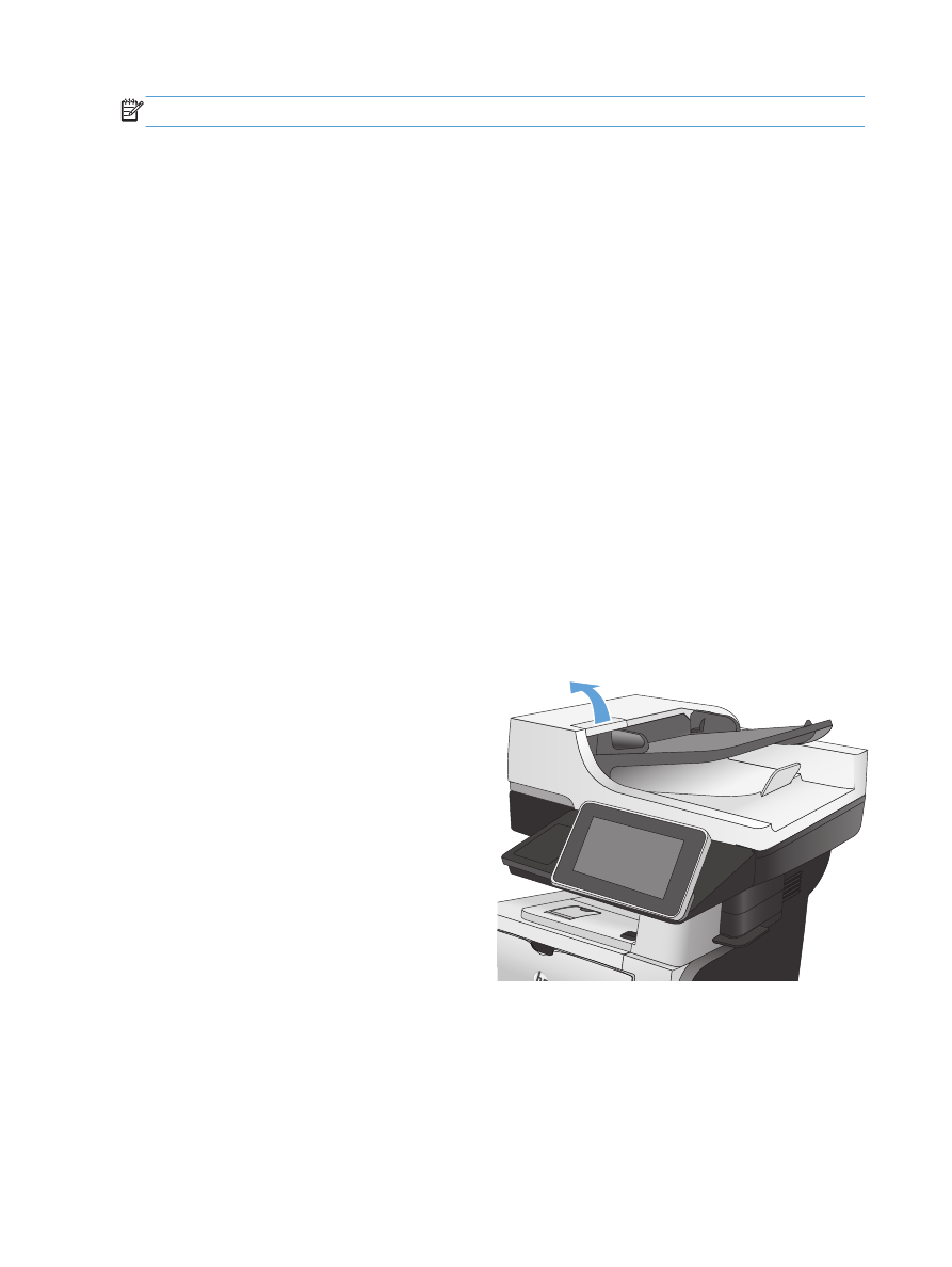 다른 팩스기로 전송 - HP LaserJet Enterprise 500 MFP M525