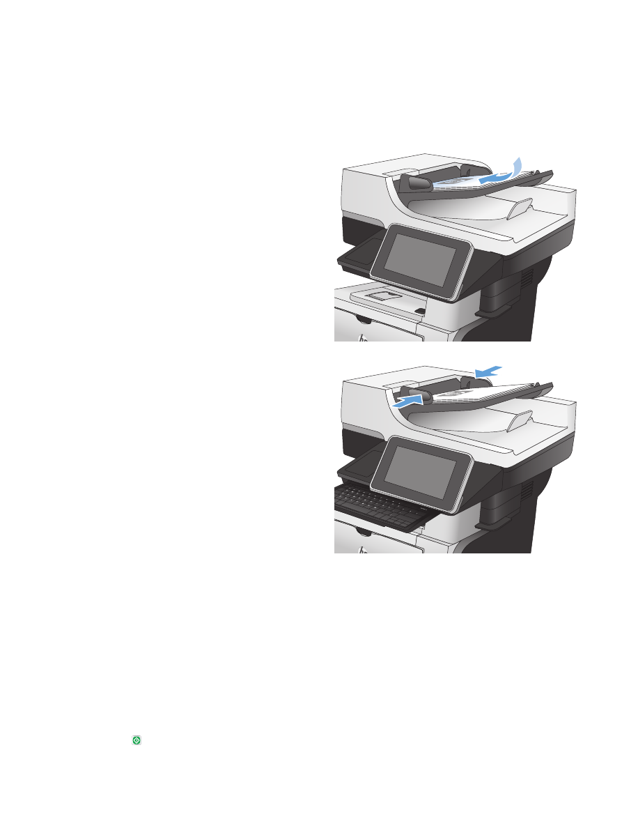 เรียงงานการทำสำเนา - HP LaserJet Enterprise 500 MFP M525