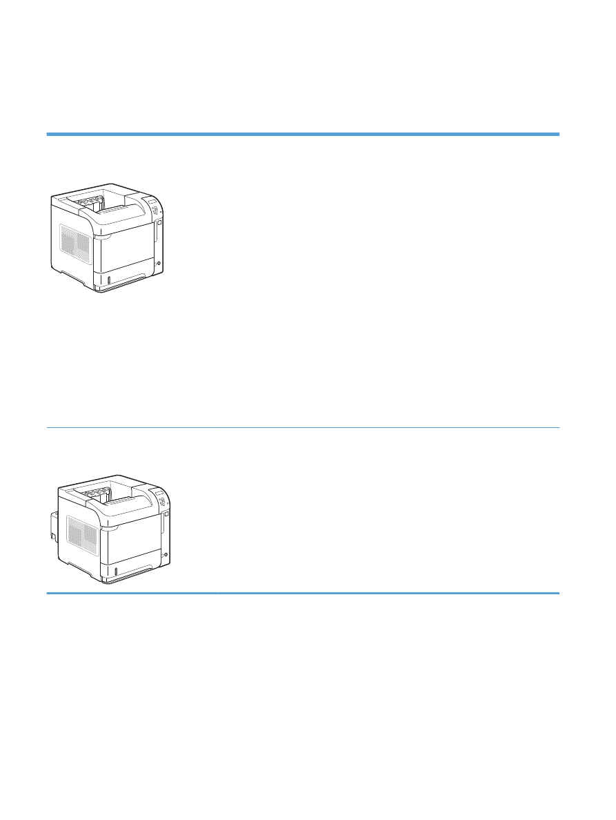 Product comparison - HP LaserJet Enterprise 600 Printer M602 series