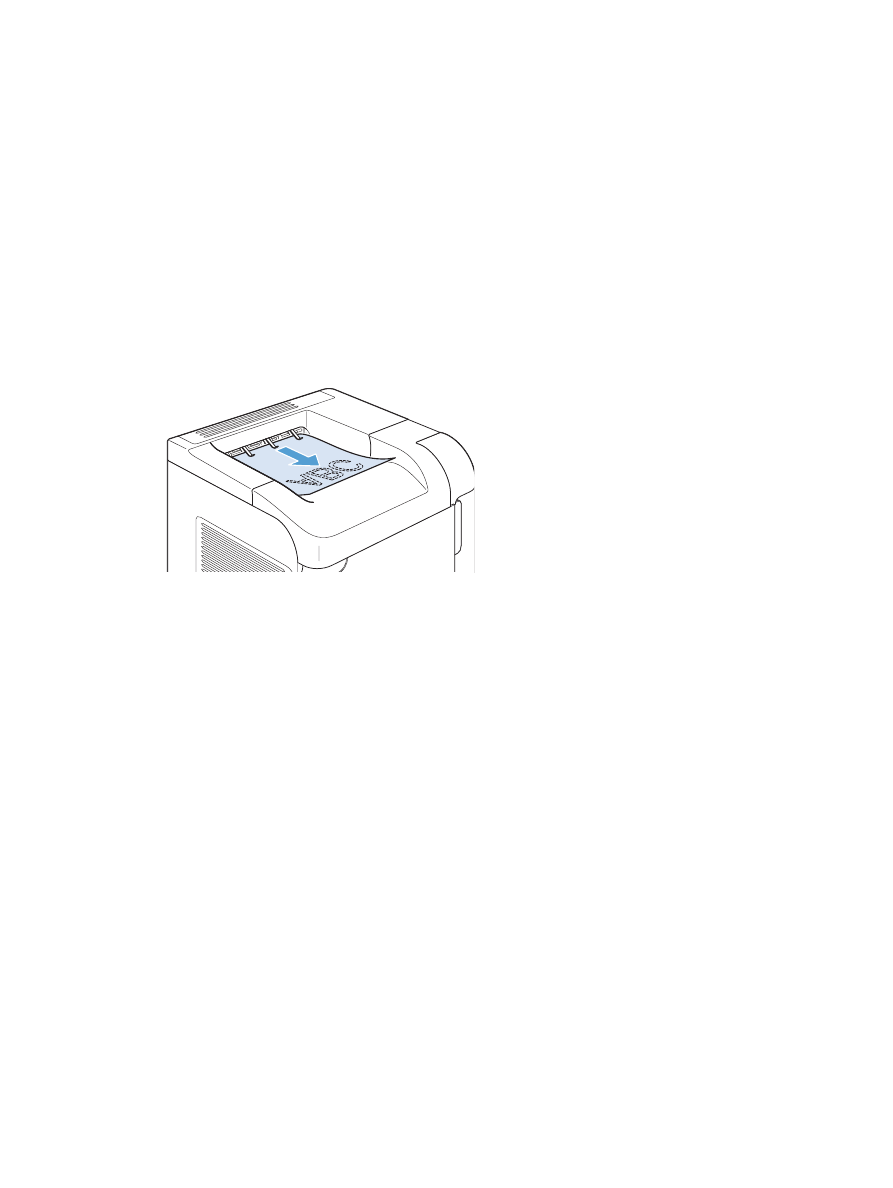 Auswählen eines Ausgabefachs - HP LaserJet Enterprise 600 Printer M603 ...