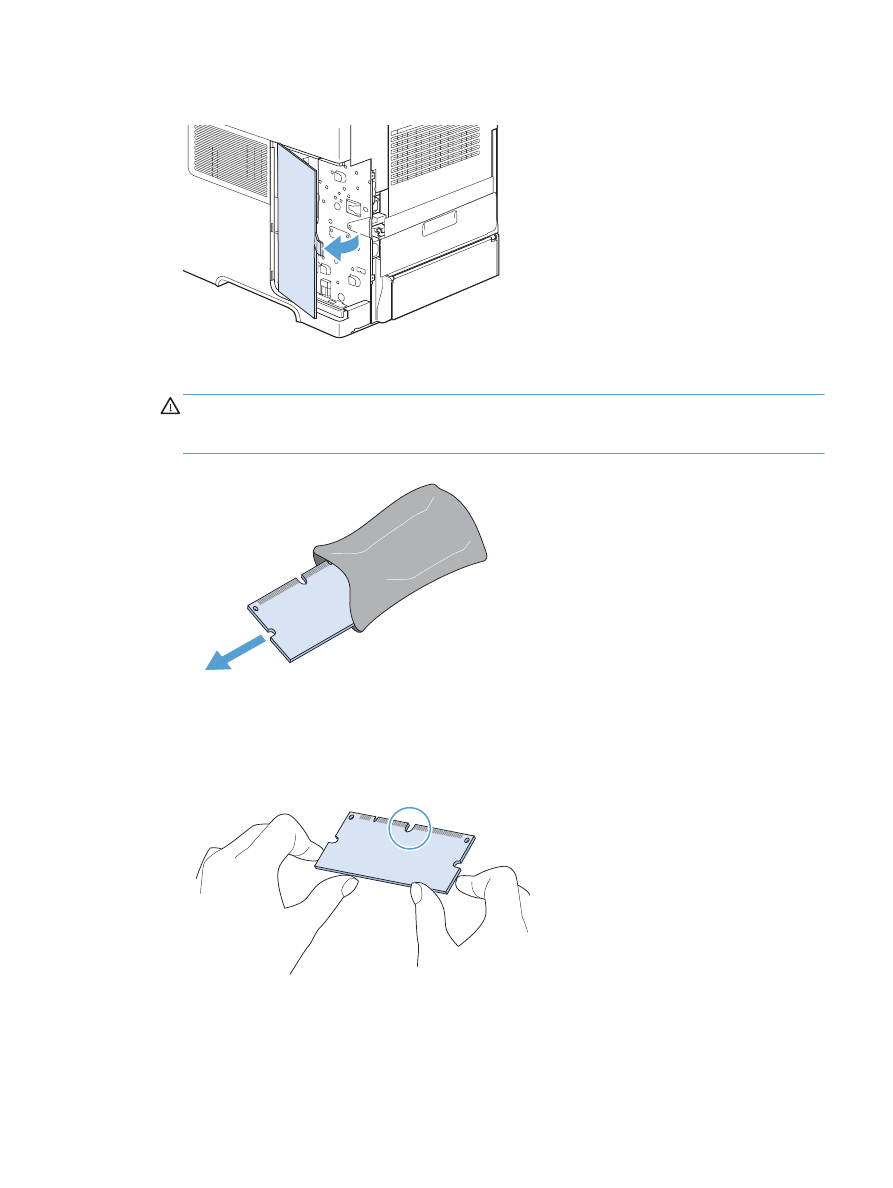 Installieren des Gerätespeichers - HP LaserJet Enterprise 600 Printer ...