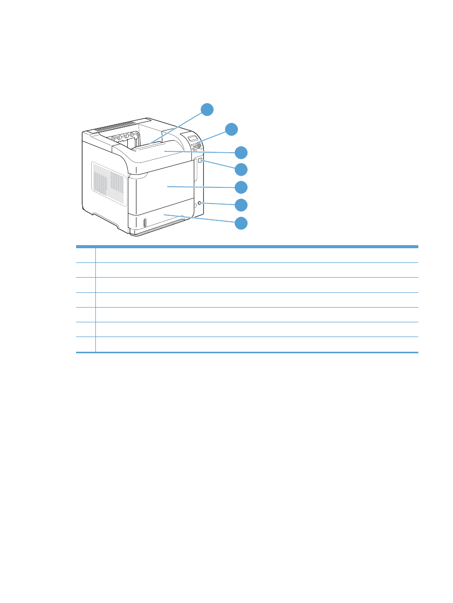 Product views - HP LaserJet Enterprise 600 Printer M603 series