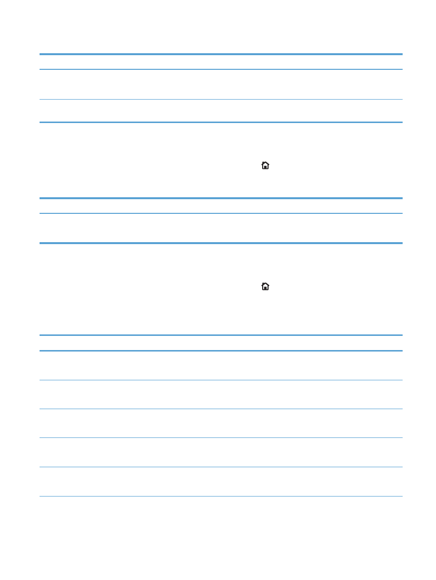 General Settings menu - HP LaserJet Enterprise 600 Printer M603 series