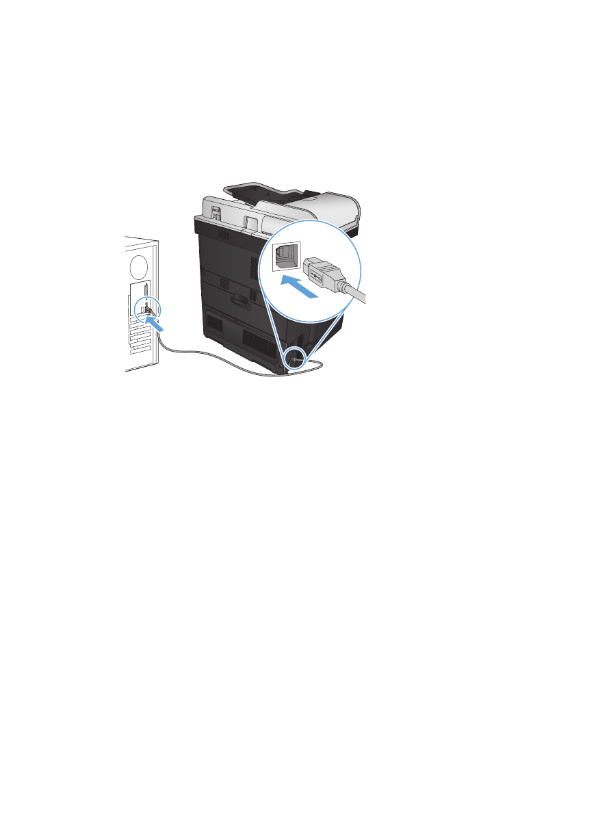 Install the software - HP LaserJet Enterprise 700 color MFP M775 series