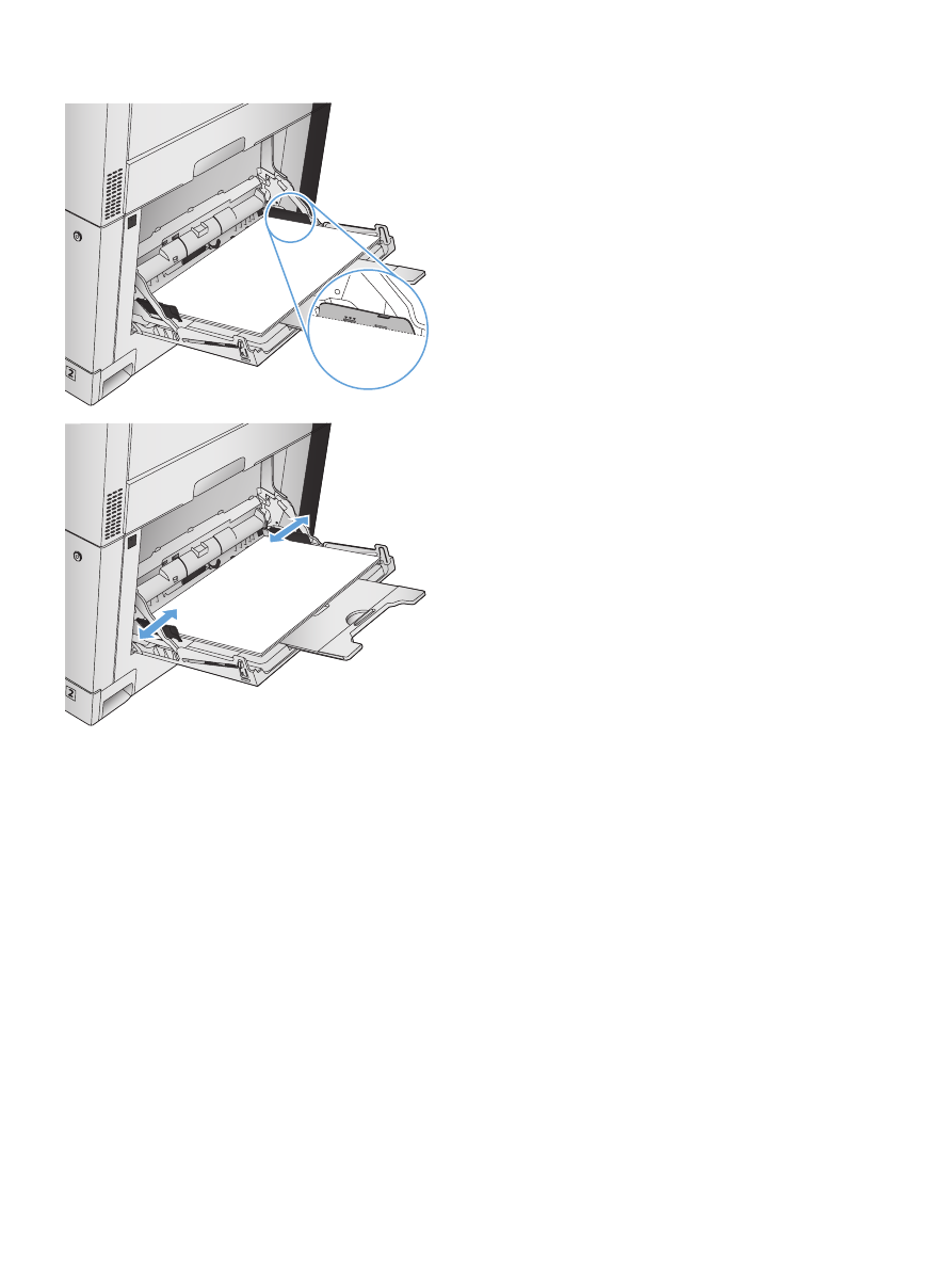 זיהוי אוטומטי של נייר (מצב זיהוי אוטומטי) - HP LaserJet Enterprise 700 ...