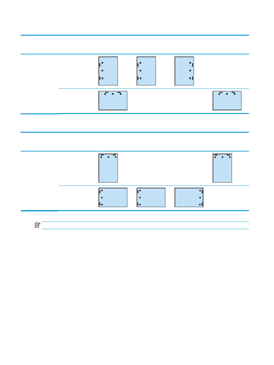 3개 홀 펀치 및 2개 스테이플 - HP LaserJet Enterprise flow MFP M830 series