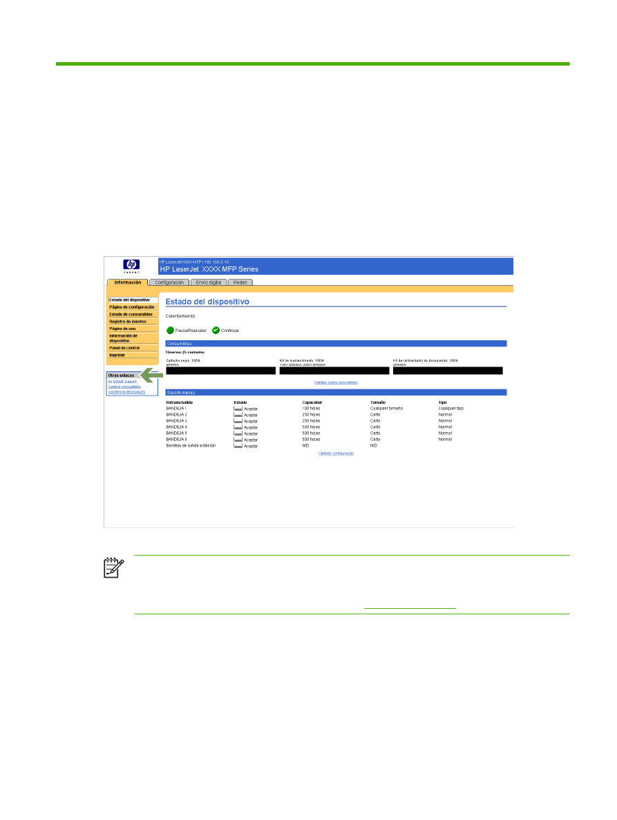 Visión general - HP LaserJet M5035 Multifunction Printer series