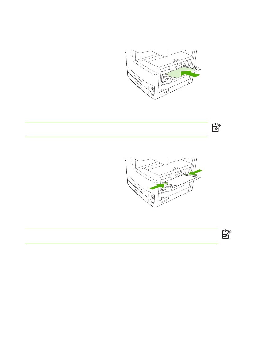 טעינת מגש 1 (מגש רב-תכליתי) - HP LaserJet M5035 Multifunction Printer ...
