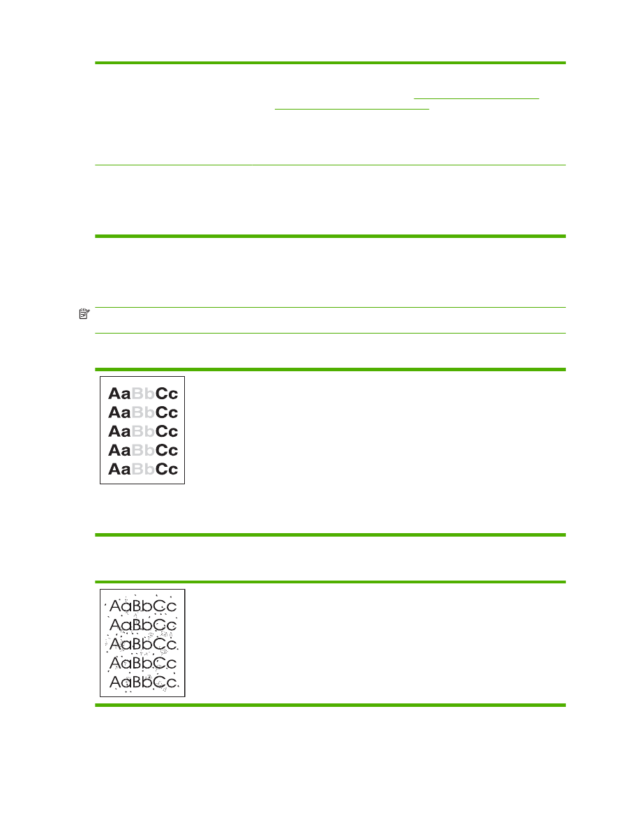 Exemple de defecte de imagine - HP LaserJet P2035 Printer series