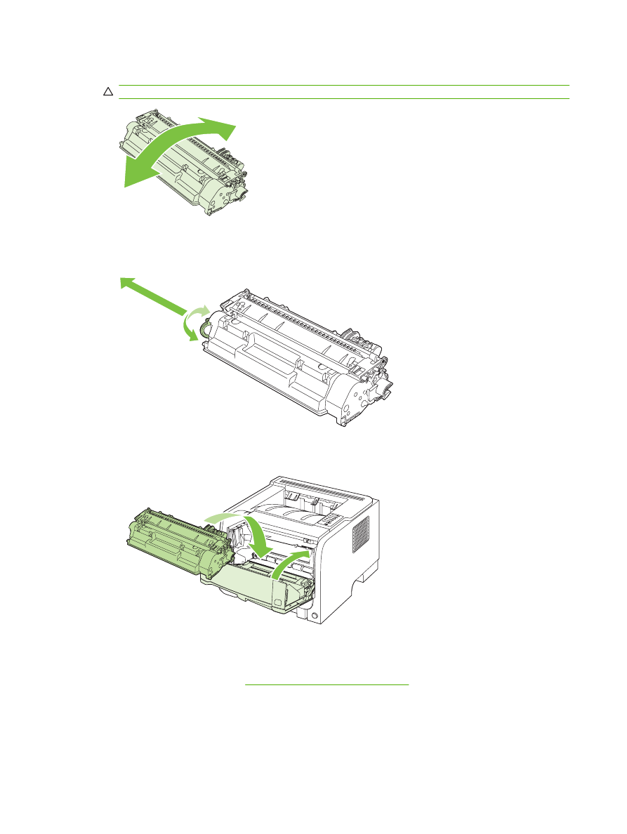 Thay đổi hộp mực in - HP LaserJet P2035 Printer series