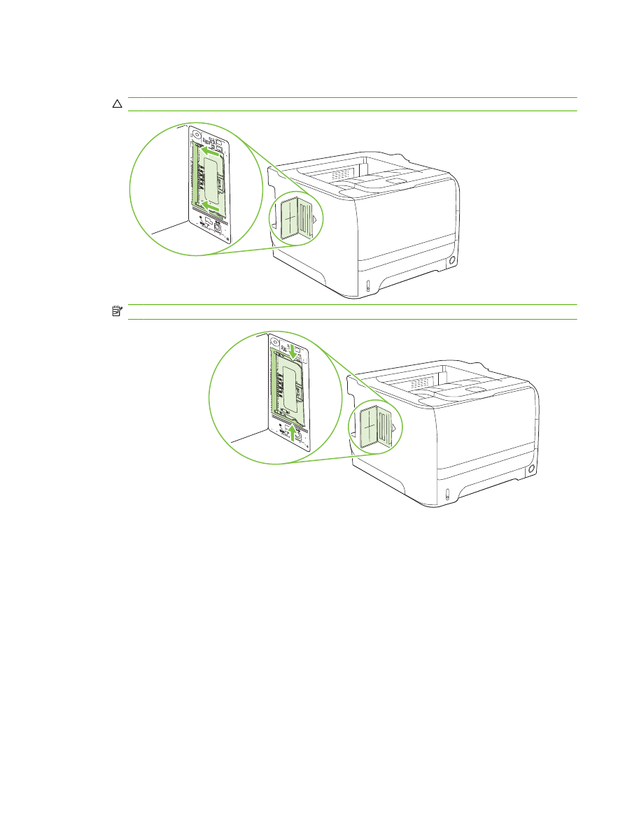Install product memory - HP LaserJet P2055 Printer series