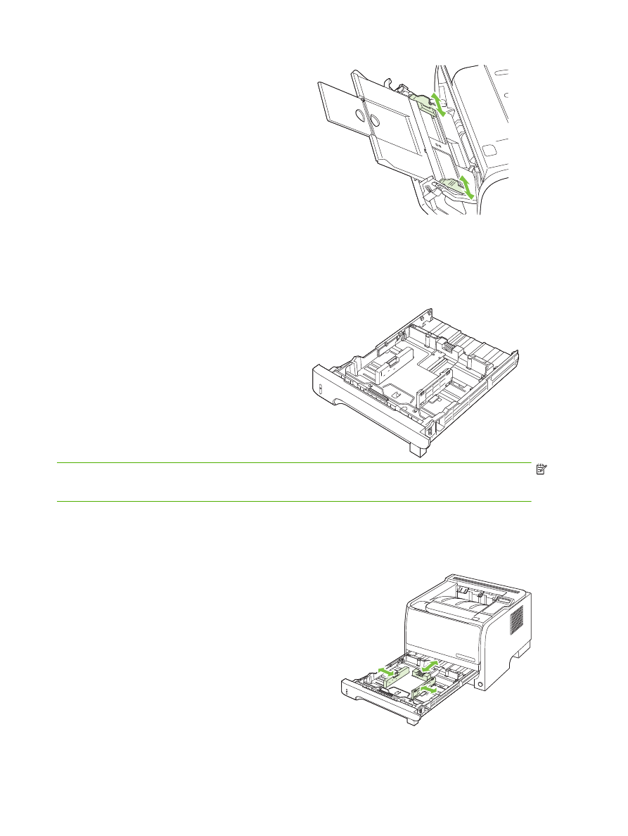 מגש 1 - HP LaserJet P2055 Printer series