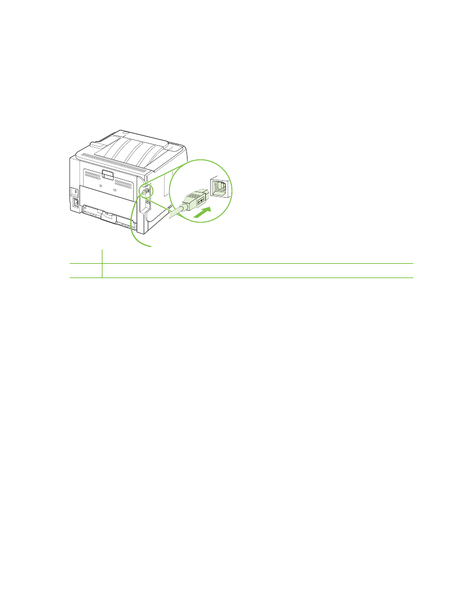 USB-konfiguráció - HP LaserJet P2055 Printer series
