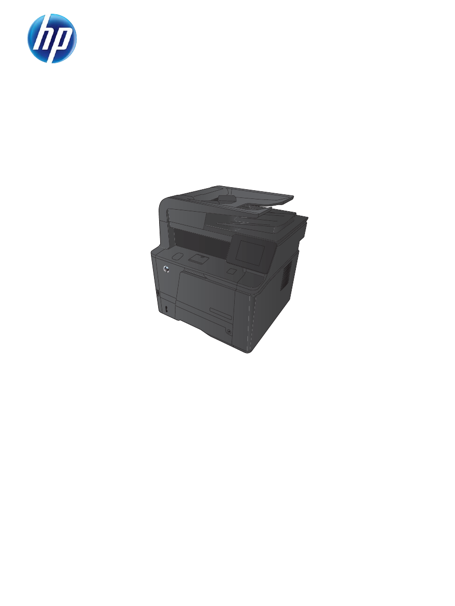 fr - HP LaserJet Pro 400 MFP M425