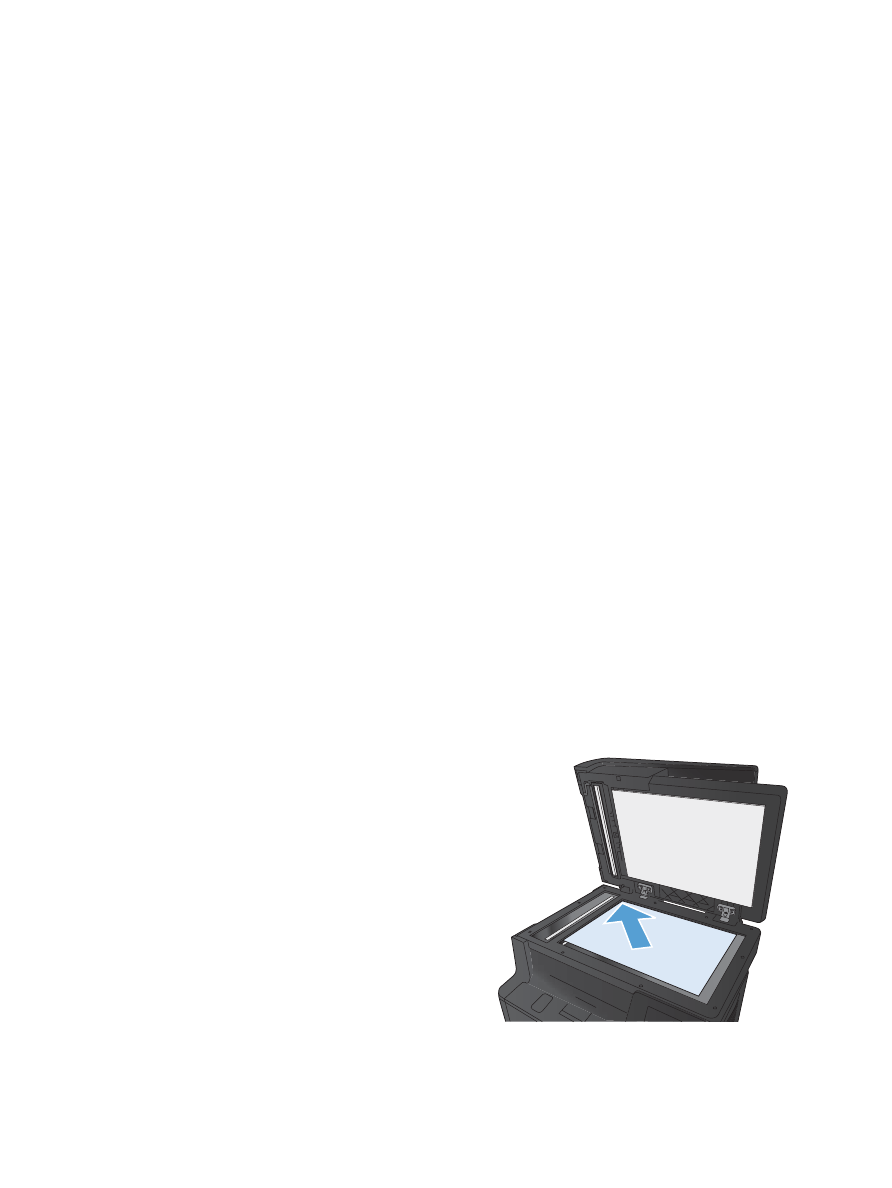 Télécopie à partir du scanner à plat - HP LaserJet Pro 400 MFP M425