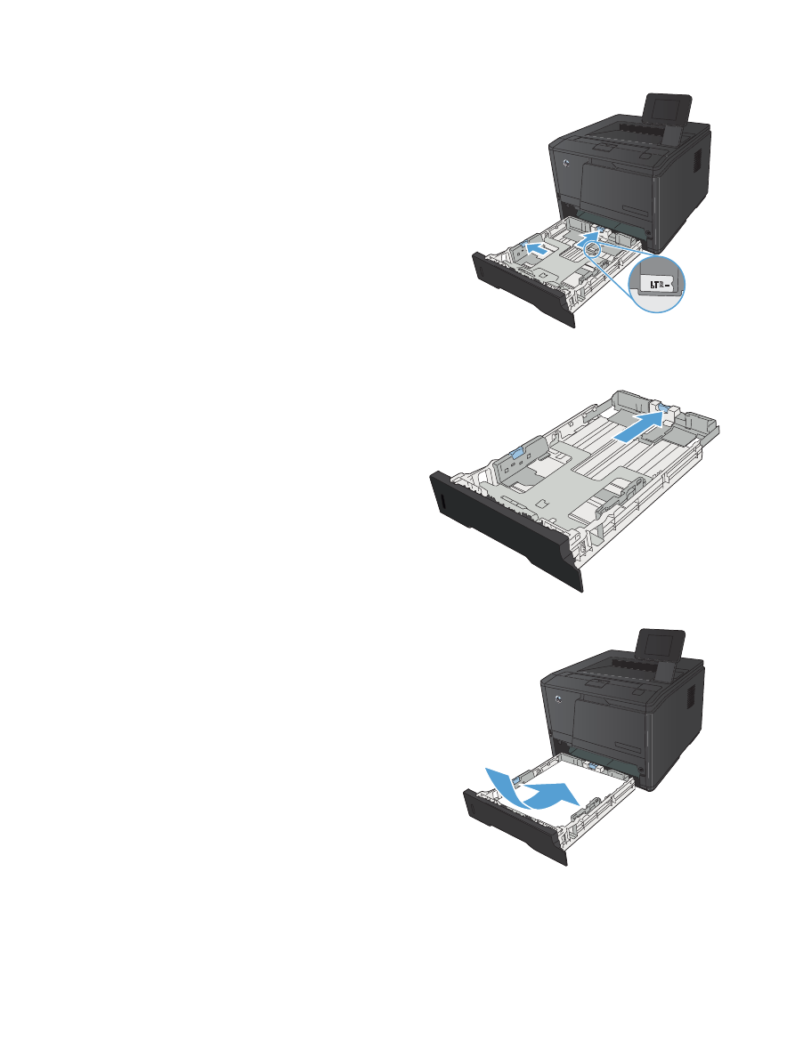 Memuat Baki 2 - HP LaserJet Pro 400 Printer M401 series