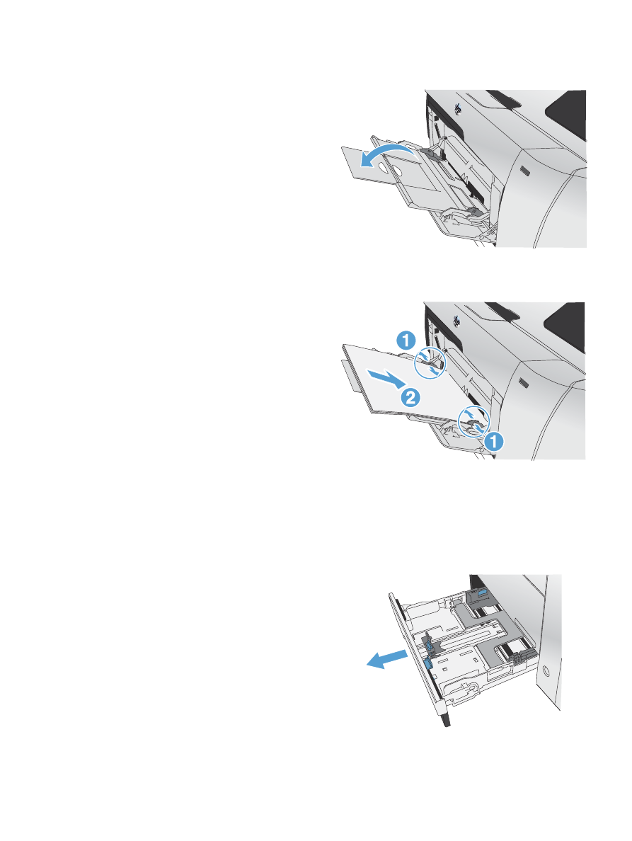 Load Tray 1 - HP LaserJet Pro 400 color MFP M475