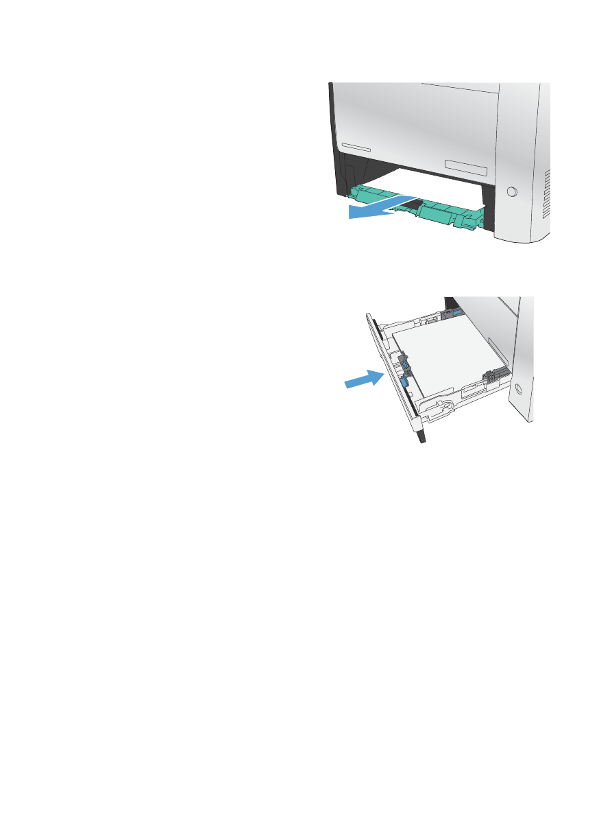 Clear jams in Tray 1 - HP LaserJet Pro 400 color MFP M475