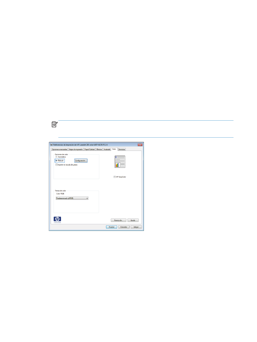 Uso de papel conforme a las especificaciones de HP. - HP LaserJet Pro ...