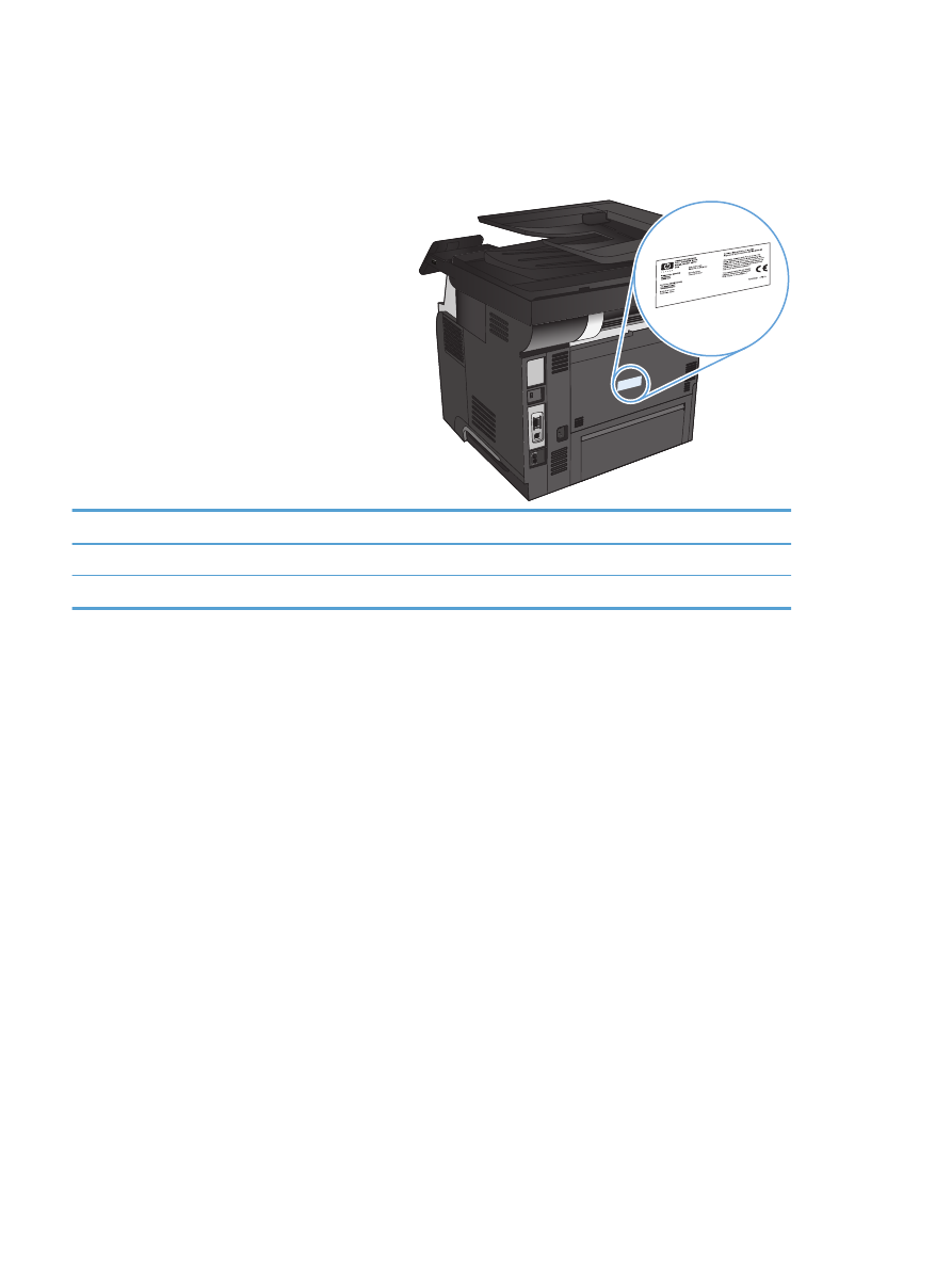 منافذ التوصيل - HP LaserJet Pro MFP M521 series