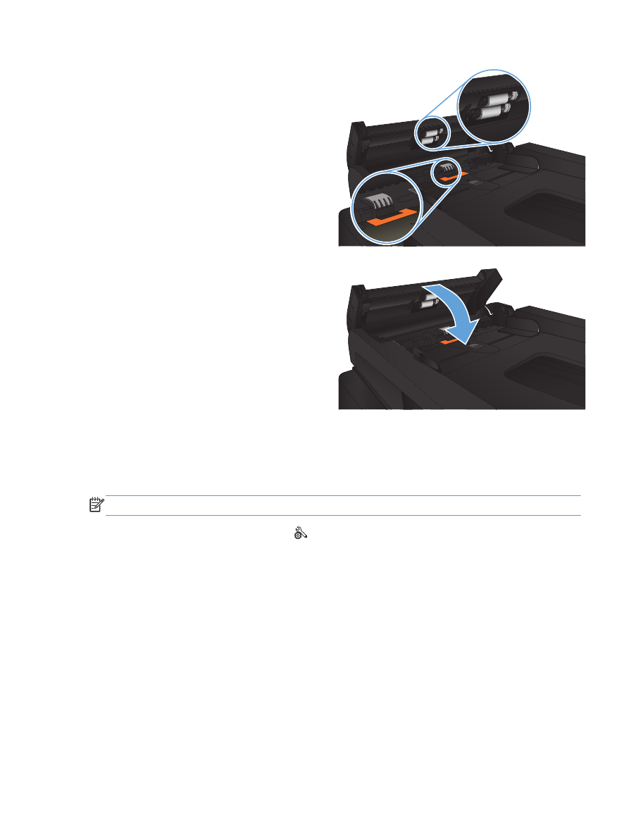 발신자의 팩스기 확인 - HP LaserJet Pro MFP M521 series