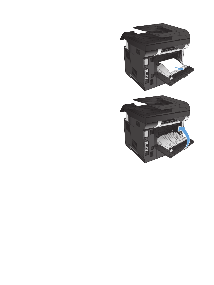 Storingen verhelpen in het uitvoergebied - HP LaserJet Pro MFP M521 series