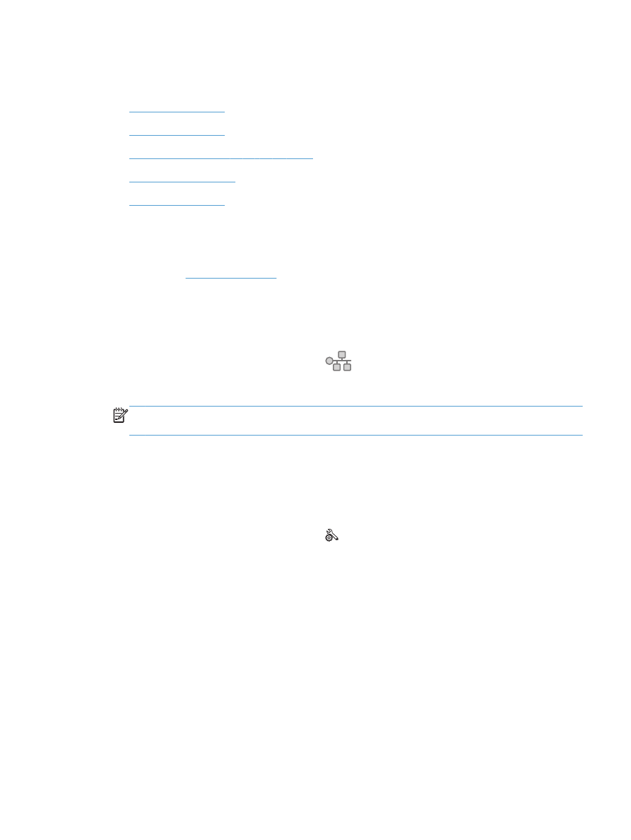 從控制面板手動設定 IPv4 TCP/IP 參數 - HP LaserJet Pro MFP M521 series