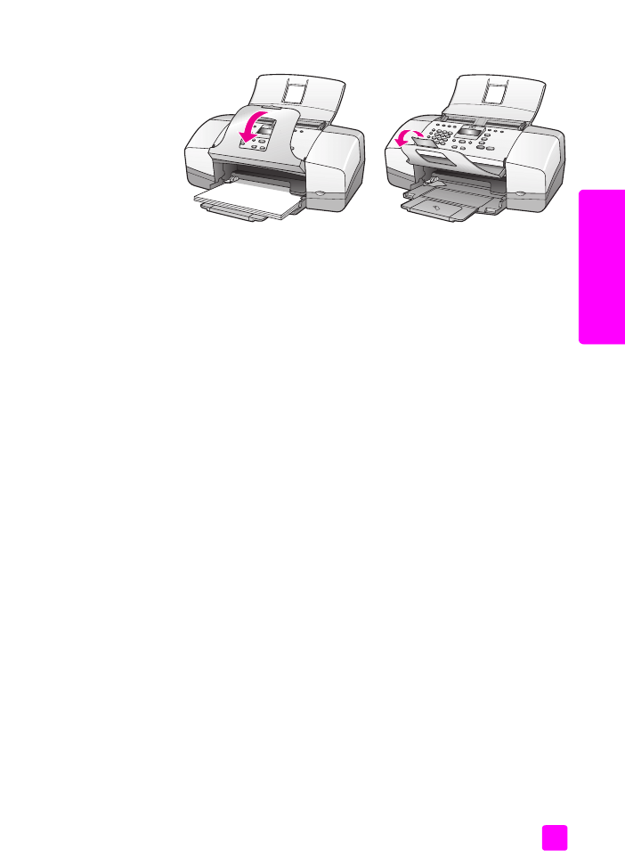 open and close the document feeder tray and document catcher - HP ...