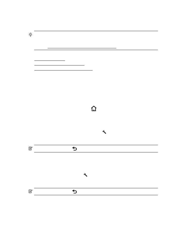 Alterar as configurações de modo - HP Officejet 4620