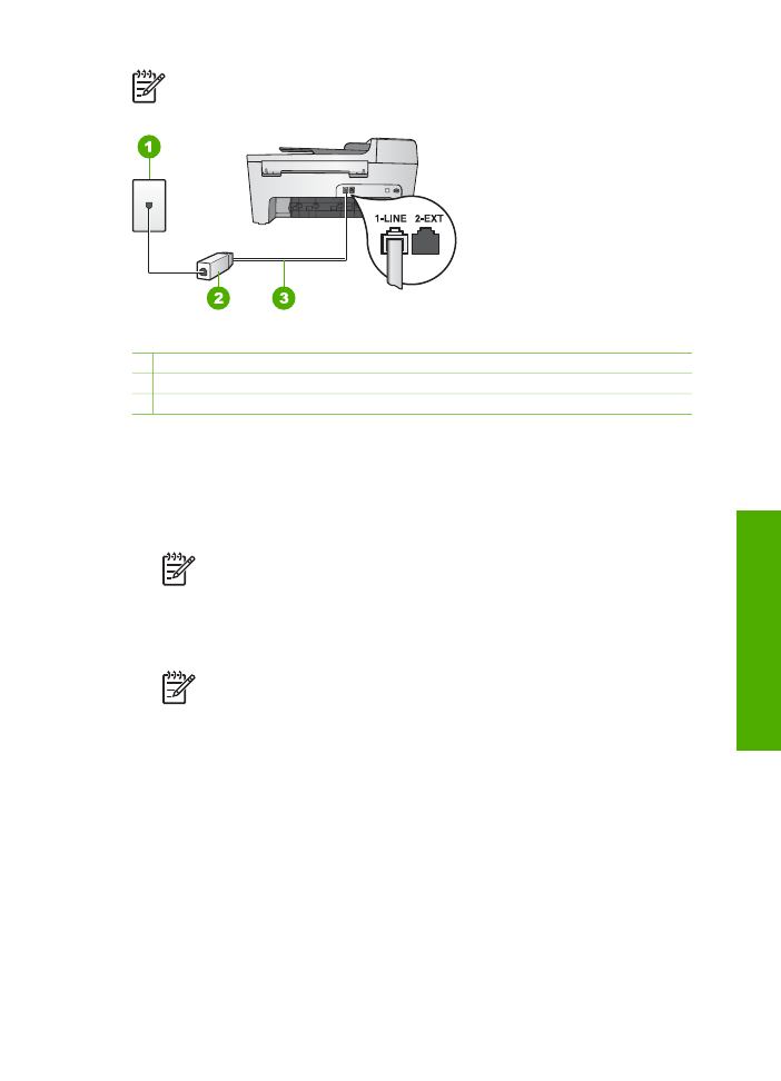 Caso C: Configuración de HP All-in-One con un sistema telefónico PBX o ...