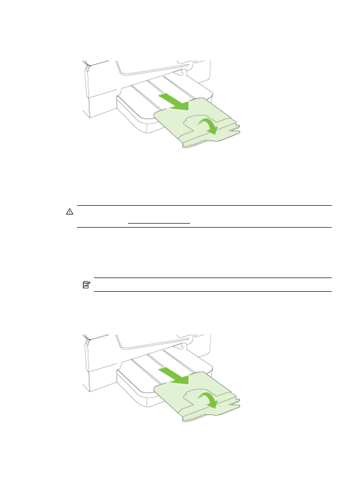 Load cards and photo paper - HP Officejet 6600