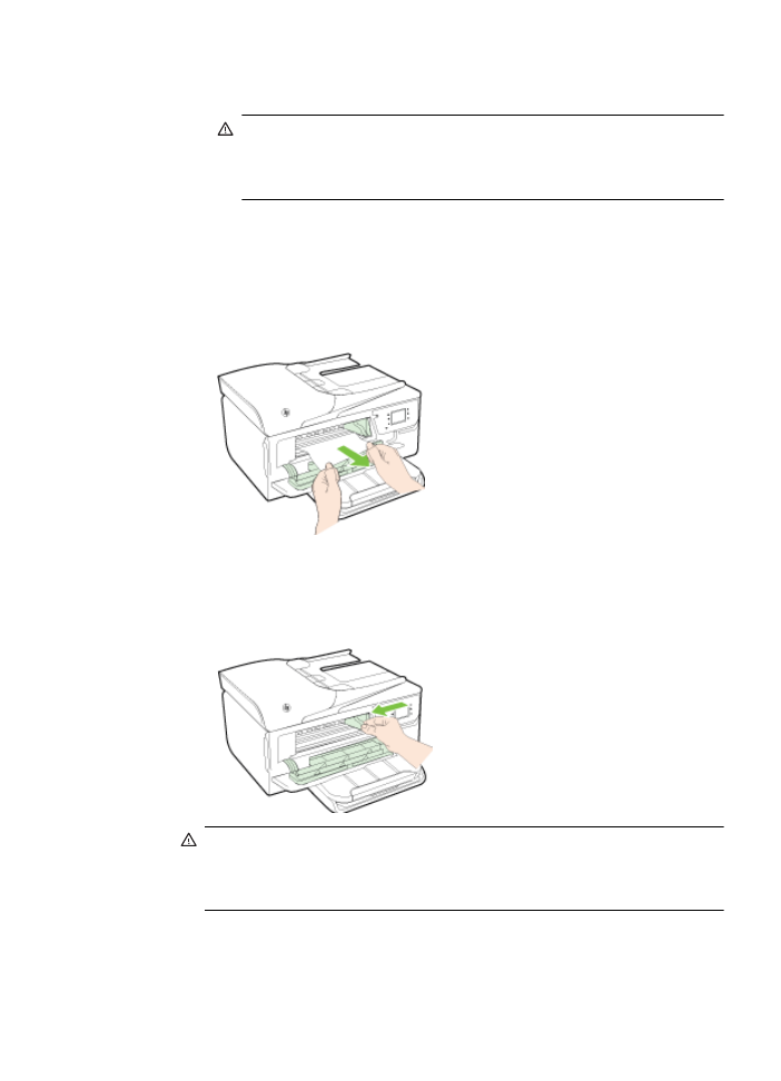 Clear paper jams - HP Officejet 6600