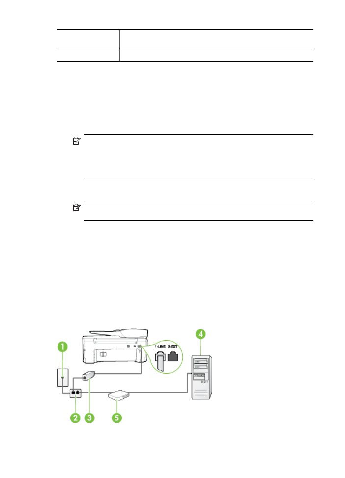 Set up the printer with a computer DSL/ADSL modem - HP Officejet 6600