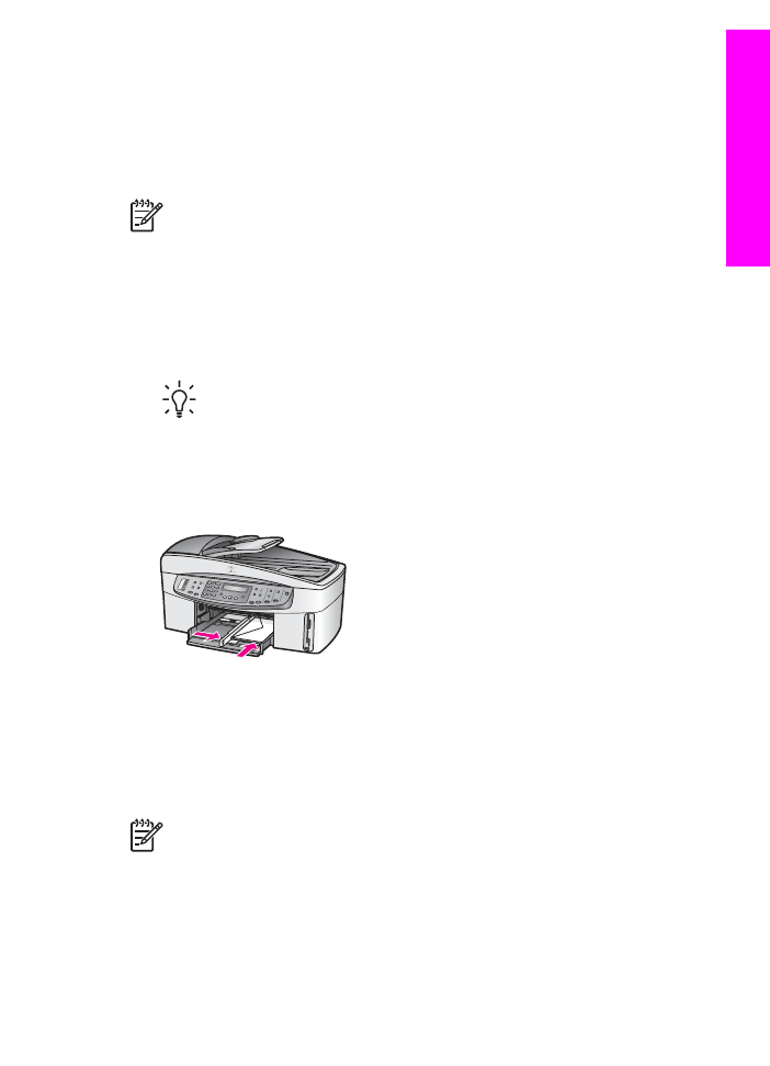 Load postcards or Hagaki cards - HP Officejet 7210