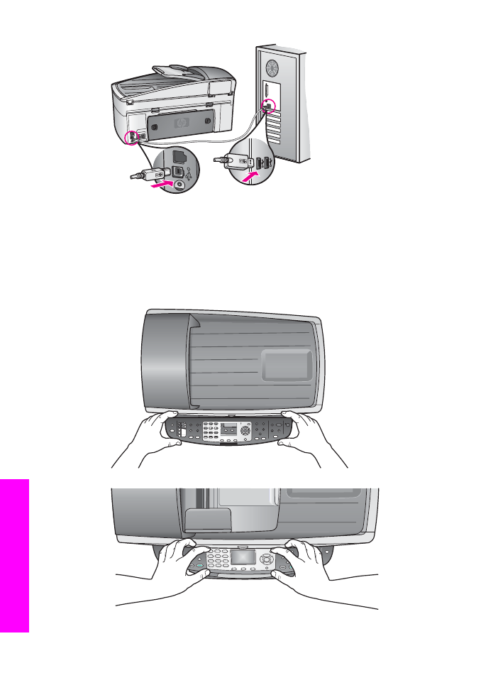 Solución de problemas de configuración del hardware - HP Officejet 7410