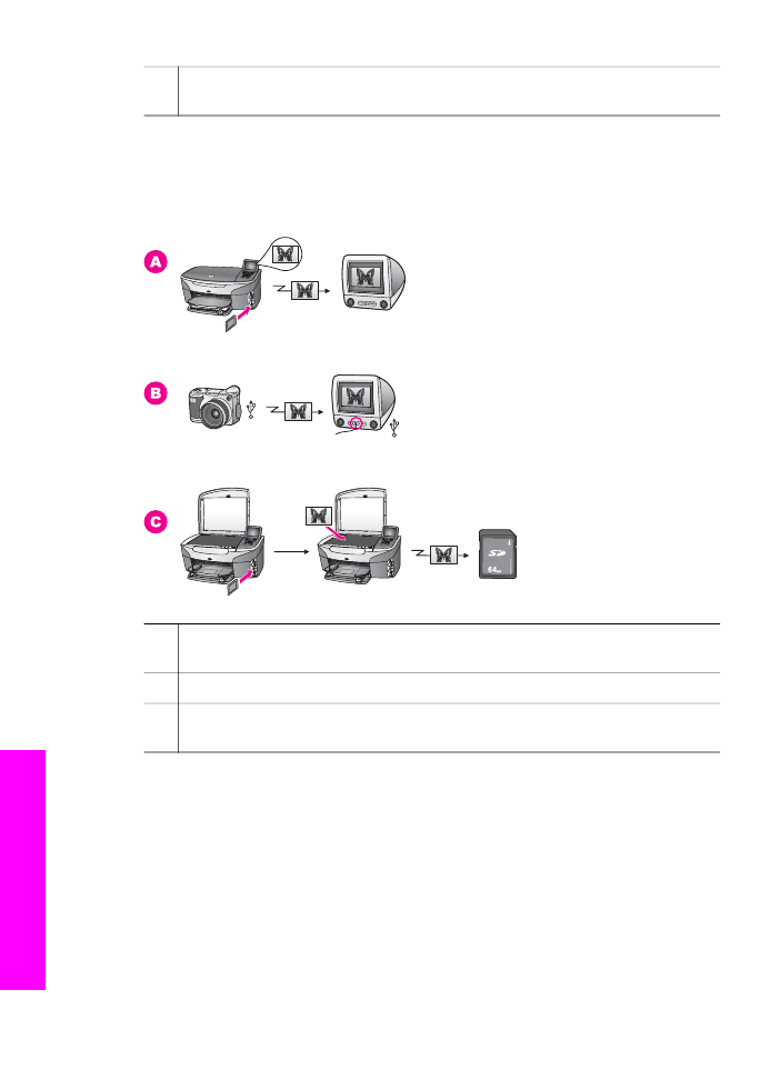 Foto’s overbrengen met een Windows-pc - HP Officejet 7410