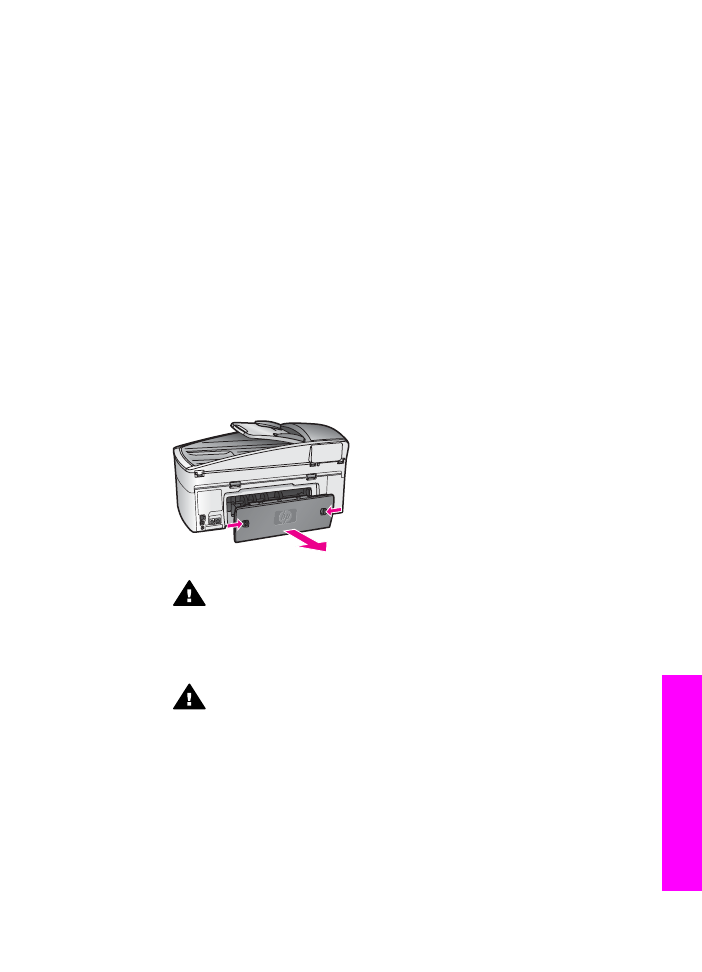 Resolução de problemas de papel - HP Officejet 7410