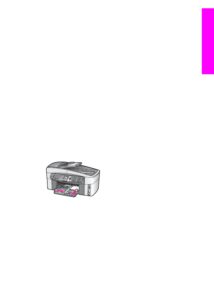 ใส่ วาง โปสการ์ด หรือ การ์ด Hagaki - HP Officejet 7410