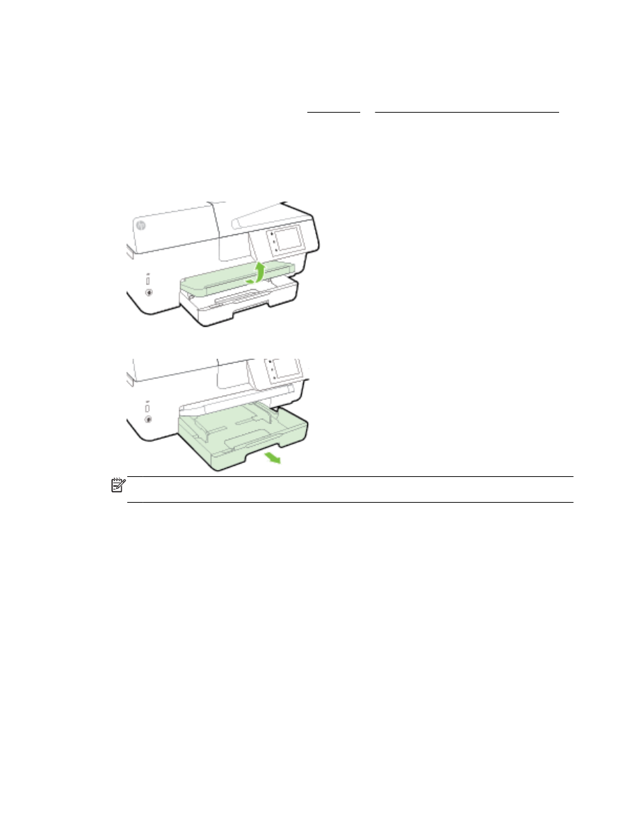 Load paper - HP Officejet Pro 6830