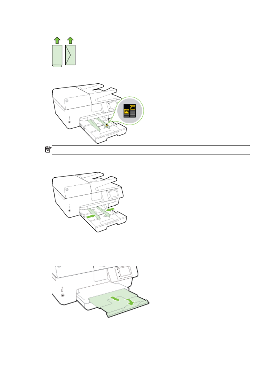 Load paper - HP Officejet Pro 6830